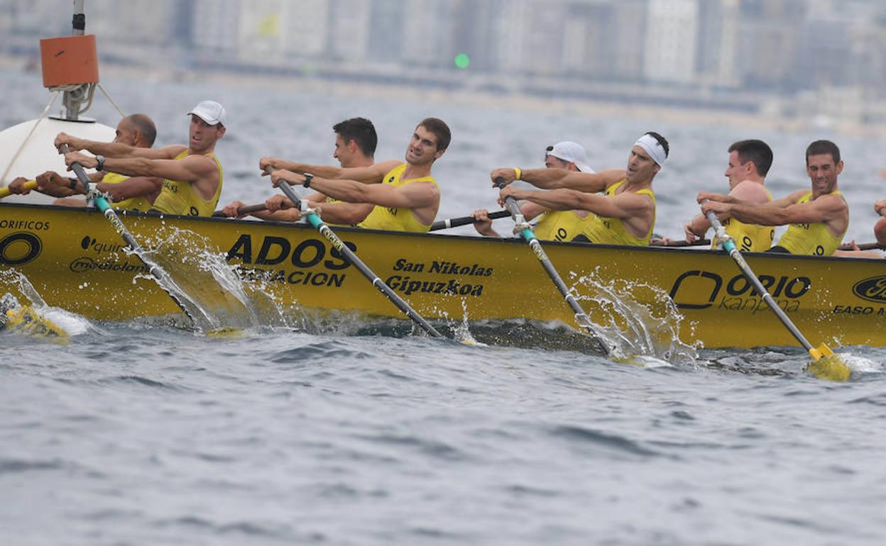 Las opciones de las traineras en la primera jornada de regatas | El Diario Vasco